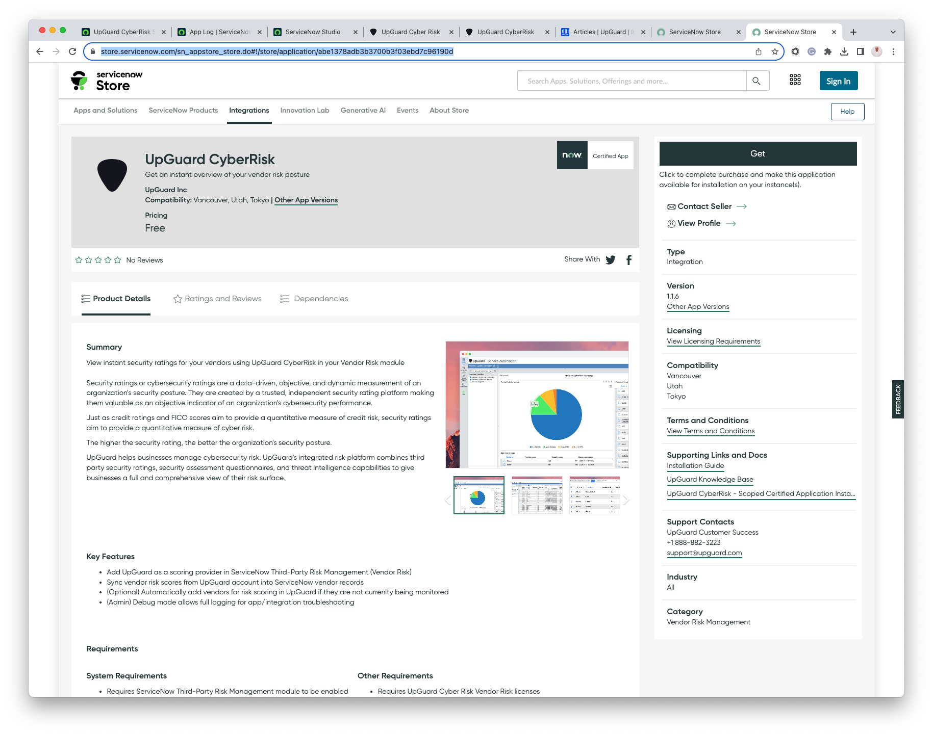 How to set up ServiceNow Vendor Risk integration with UpGuard